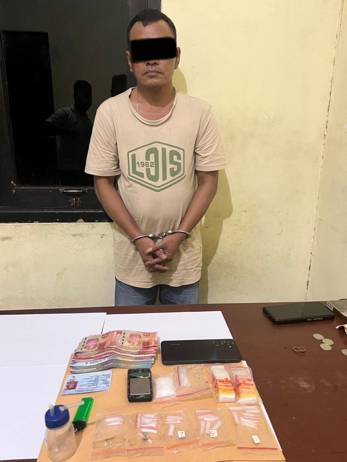 Tekab 308 Presisi Polsek Gedong Tataan Ungkap Peredaran Narkotika ...